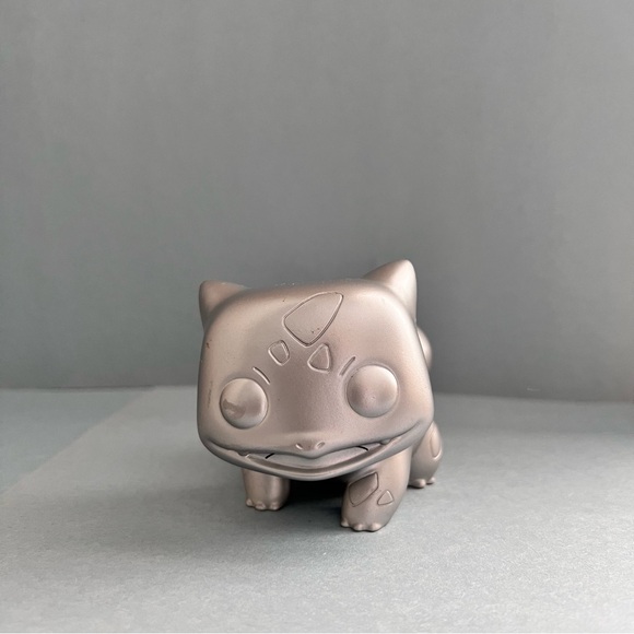 Funko | Other | Funko Pop Pokemon Bulbasaur Silver Metallic | Poshmark